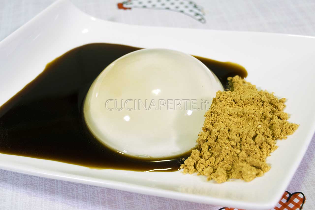 Raindrop cake - Mizu Shingen Mochi - Cucina per Te