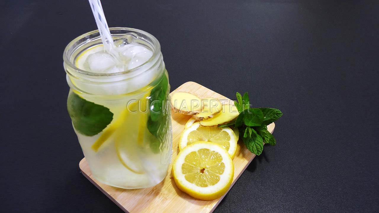 Bevanda zenzero e limone - Cucina per Te
