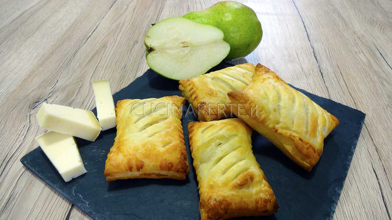 Fagottini pere e formaggio - Cucina per Te