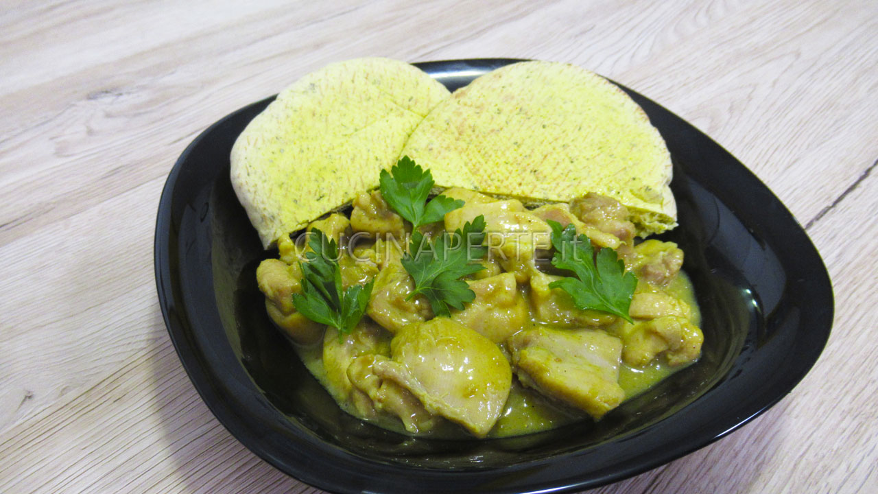 Pollo al curry ricetta orientale - Cucina per Te