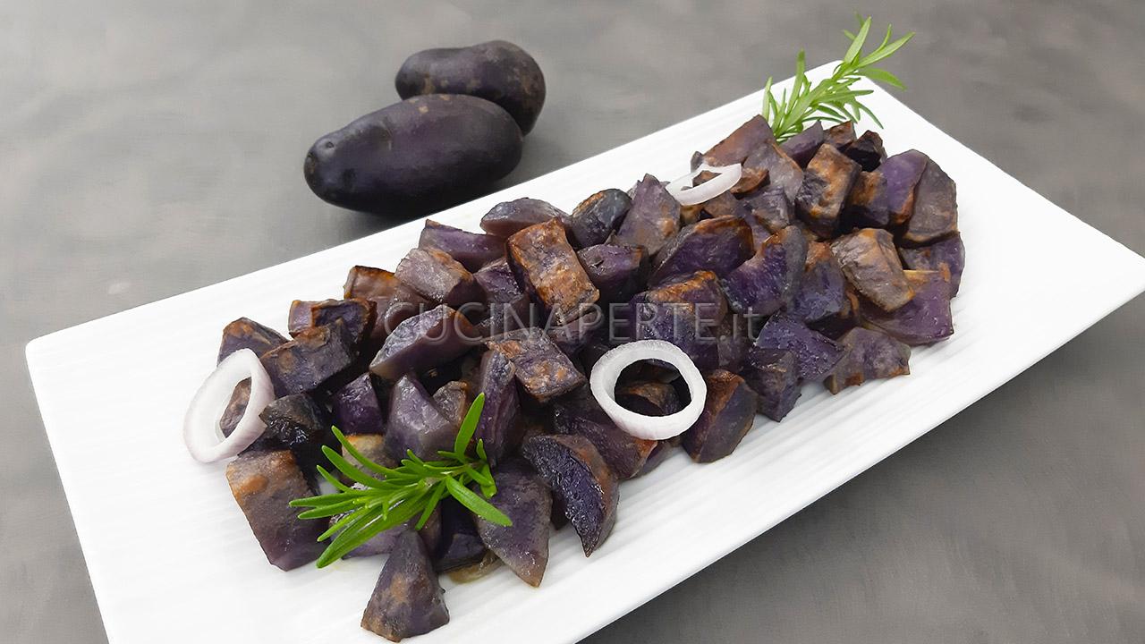 Patate Viola al Forno - Cucina per Te